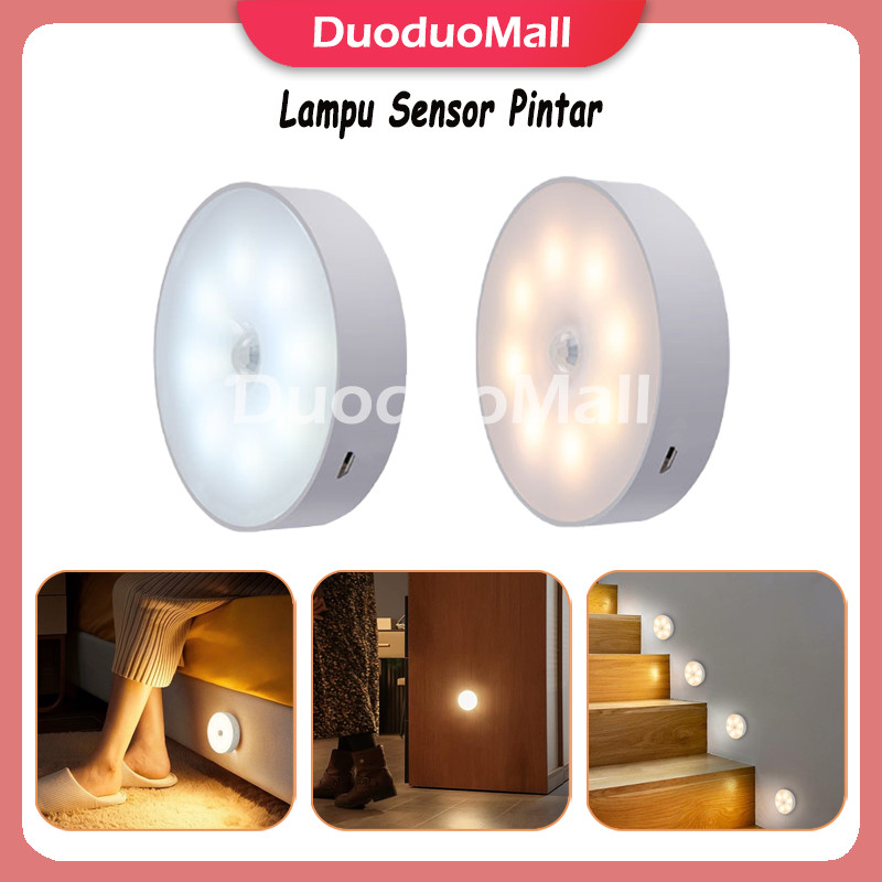 Jual Lampu Sensor Gerak/Lampu Tidur Darurat Portabel | Shopee Indonesia