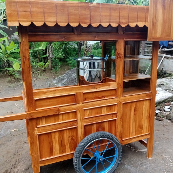 Jual gerobak booth bakso dan satu dandang | Shopee Indonesia
