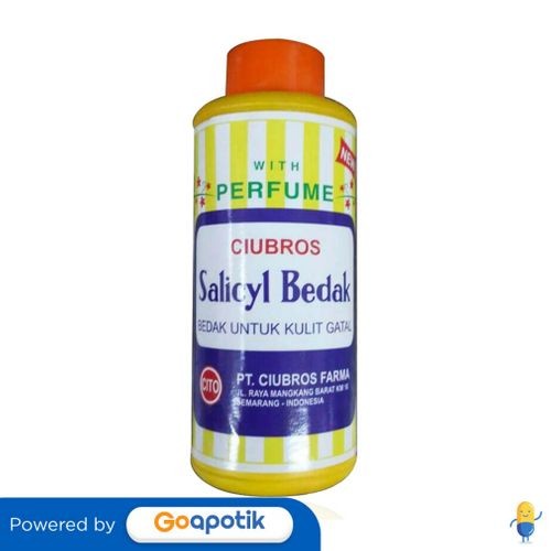 Jual Ciubros Salicyl Bedak With Perfume 50 Gram | Shopee Indonesia