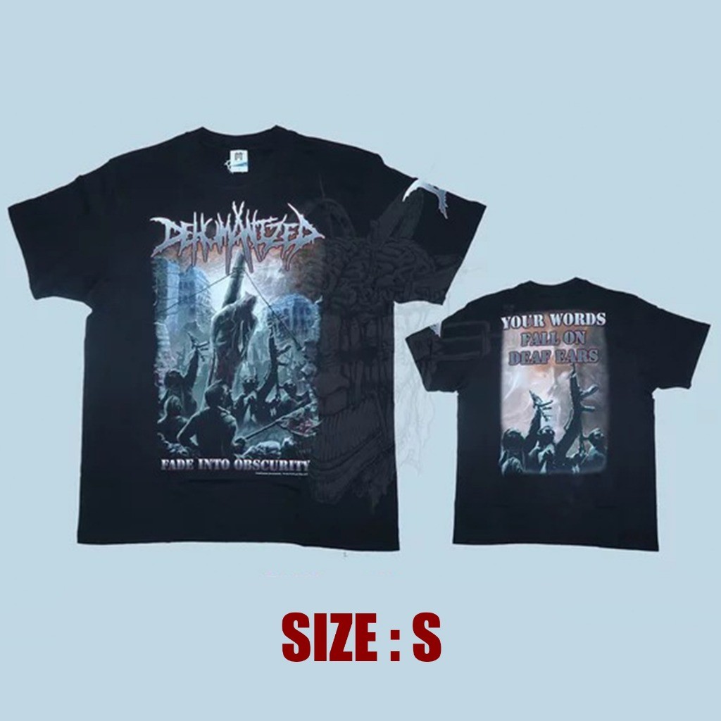 Jual TS - DEHUMANIZED - FadeIntoObscurity | Shopee Indonesia
