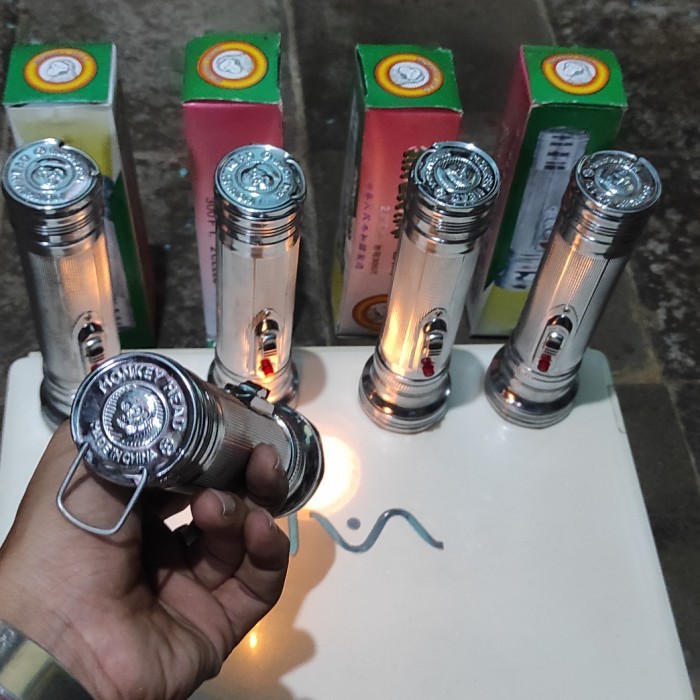 Jual Lampu senter Monkey Head Brand NOS jadul vintage lawas langka ...