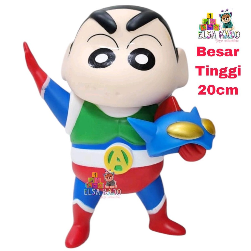 Jual Crayon Shinchan Super Hero Kostum Action Figure Sinchan Pahlawan ...