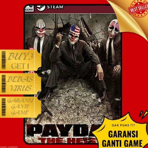 Jual Pay Day The Heist - - PC Game Shoot - Download Langsung Play ...