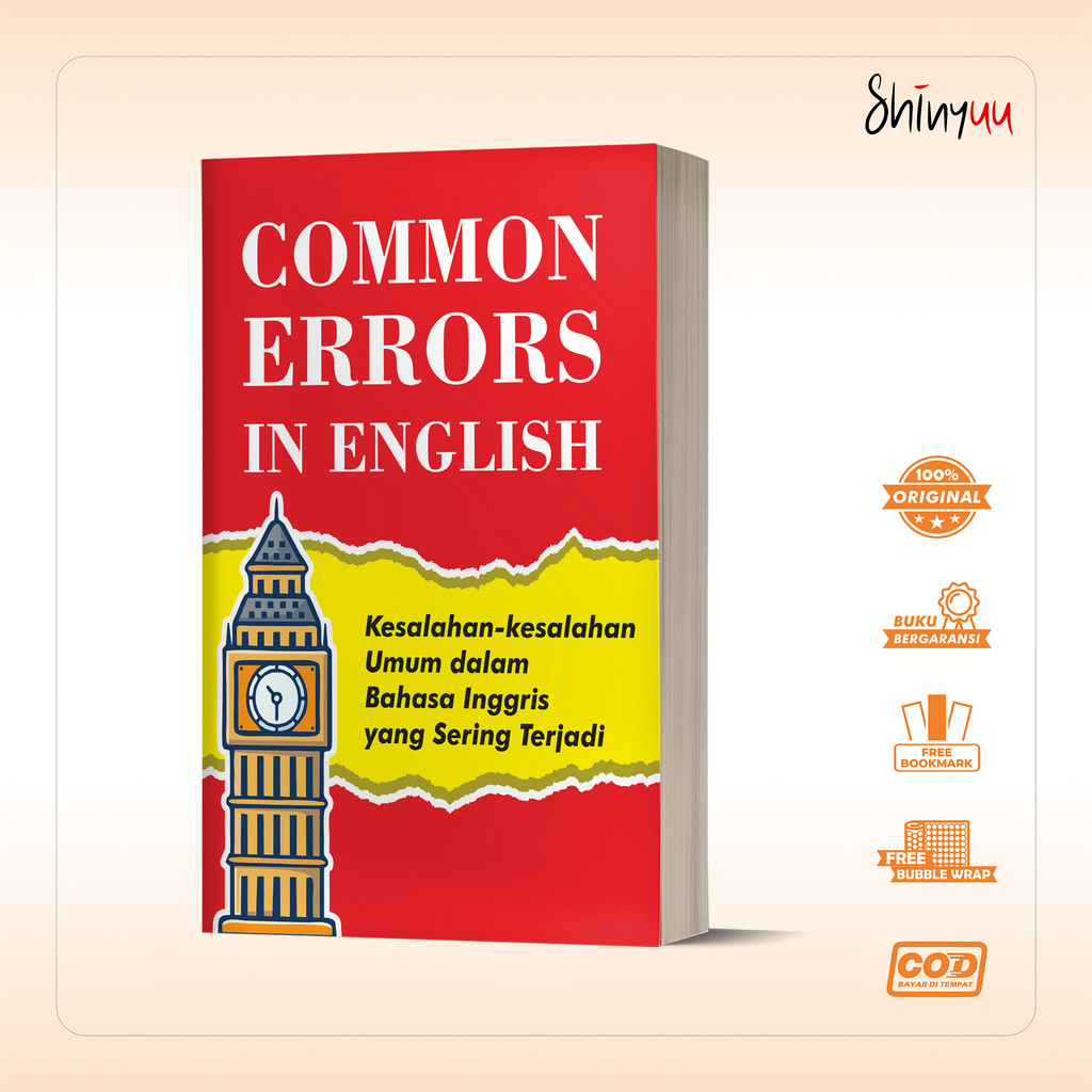 Jual Kesalahan-Kesalahan Umum Dalam Bahasa Inggris - Commond Errors In English | Shopee Indonesia