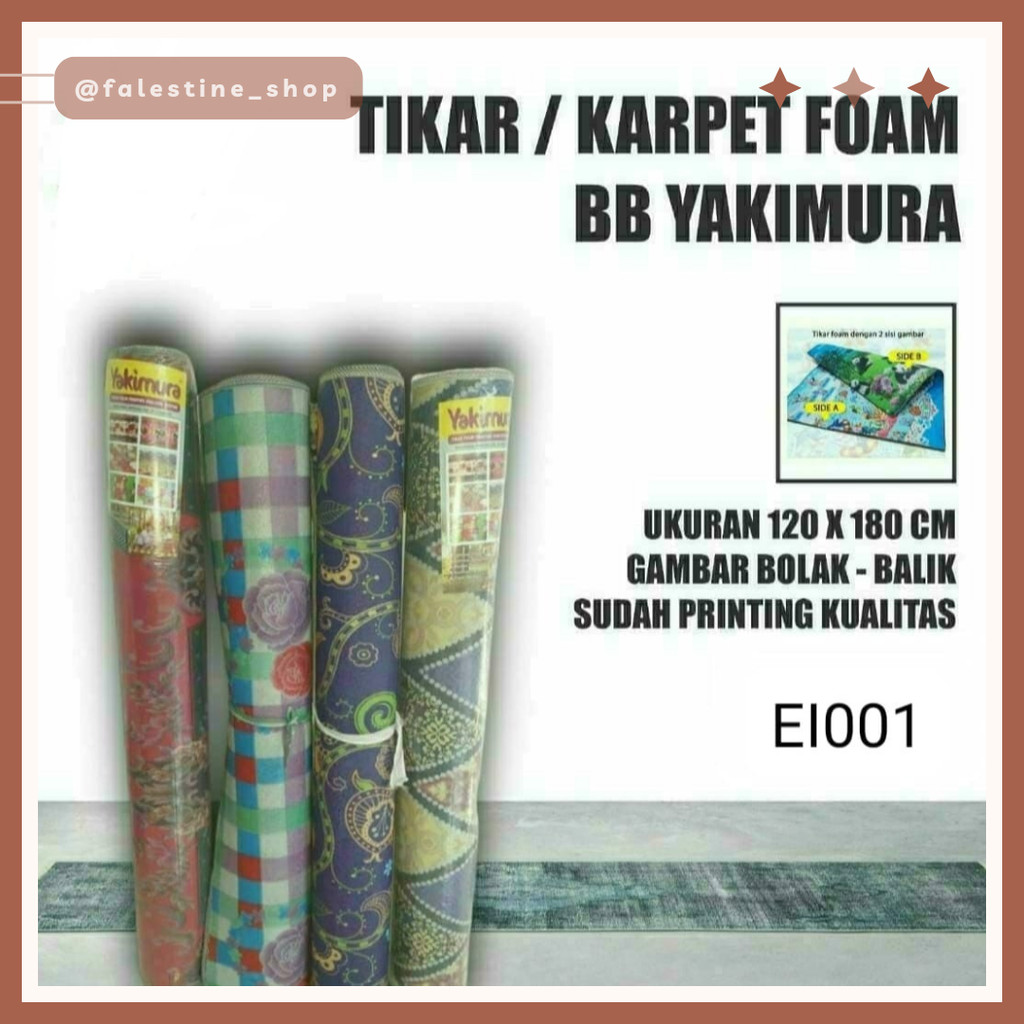 Jual Tikar/Karpet Foam Yakimura | Shopee Indonesia