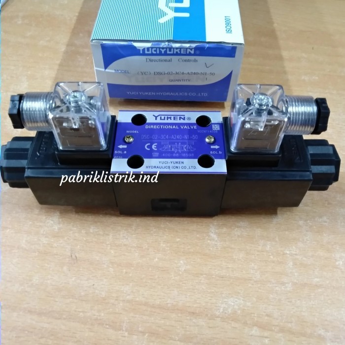 Jual TK99 Selenoid valve DSG 02 3C4 A240 N1 50 atau A220 Yuci Yuken original | Shopee Indonesia