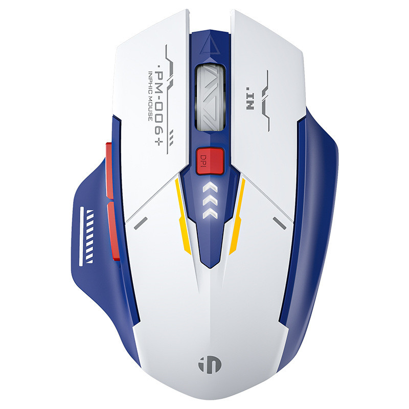 Jual Inphic F9 Mecha Edition Wireless Mouse Silent Rechargeable Mouse ...