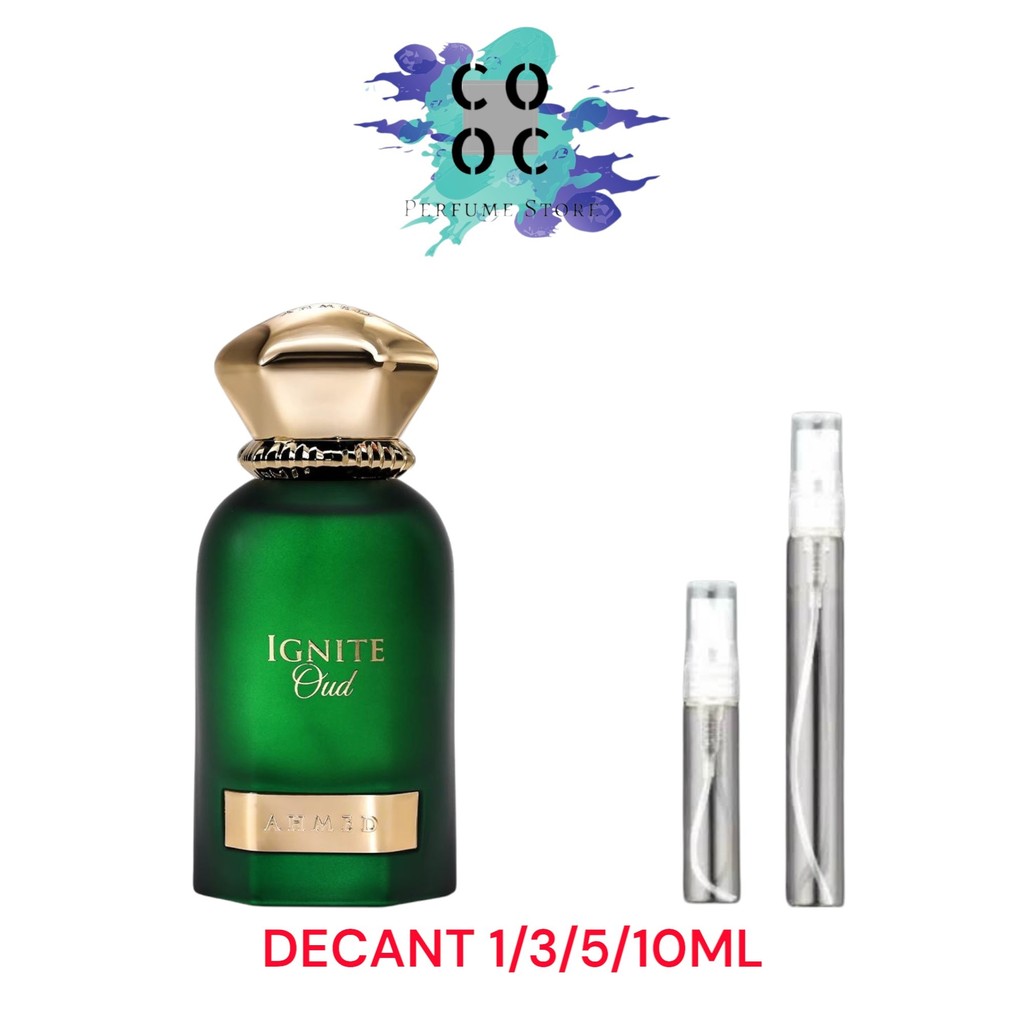 Jual Decant Parfum Ahmed Al Maghribi Ignite Oud EDP For Unisex | Shopee ...