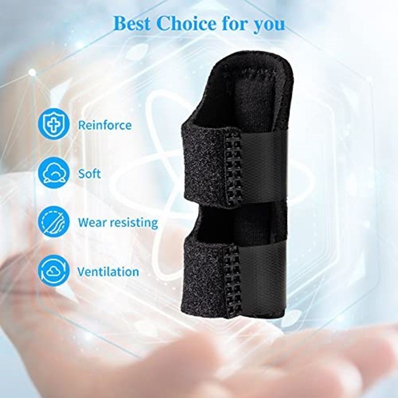 Jual [AllareNew] pelurus jari patah bengkok finger splint jari terapi ...