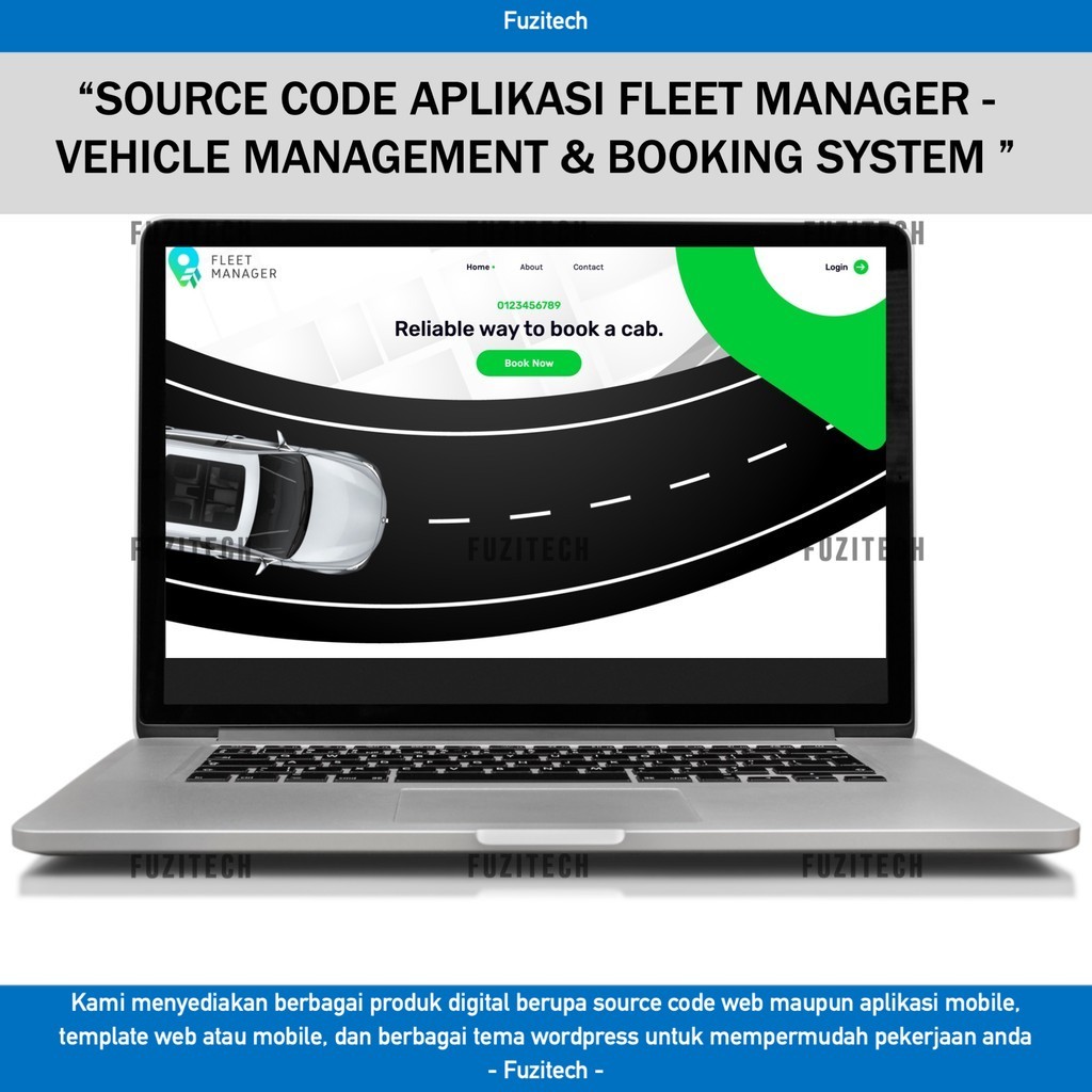 Jual SOURCE CODE APLIKASI WEB FLEET MANAGER - VEHICLE MANAGEMENT & BOOKING SYSTEM D35 FUZITECH ...
