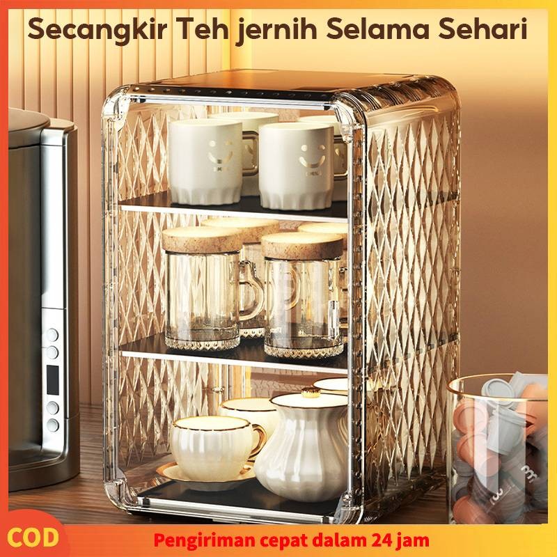 Jual Mojito 3/4/5 Tingkat Food Rack Storage Tudung Saji Rak Makanan ...