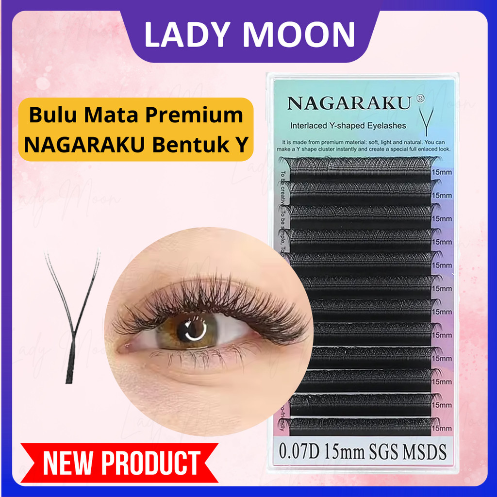 Jual Lady Moon [GARANSI 1 TAHUN] Nagaraku Meshy Interlaced Y-Shape ...