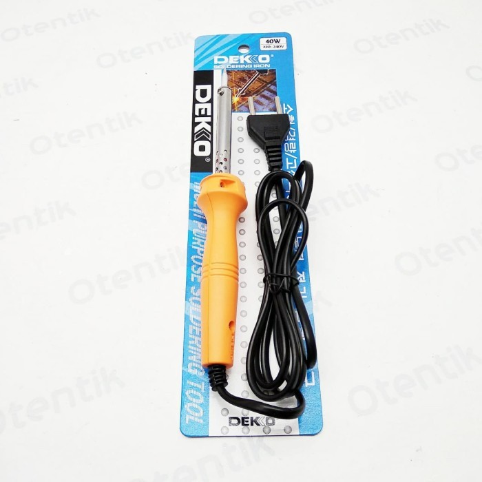 Jual DEKKO SOLDERING IRON 40W - DEKO ALAT SOLDER 40 W - SOLDER DEKO 40 ...