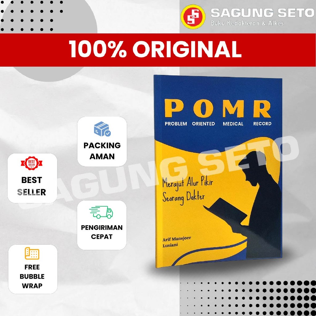 Jual BUKU POMR MERAJUT ALUR PIKIR SEORANG DOKTER - ARIF MANSJOER ...
