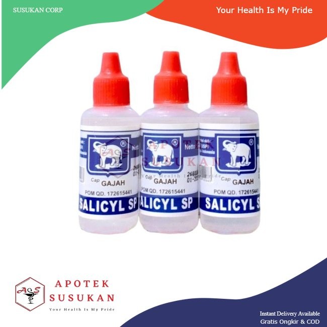 Jual Salycil SP Cap Gajah 20 ml Obat Panu Kadas Kurap Harga per pcs ...
