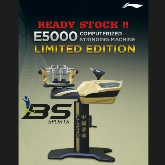 Jual MESIN SENAR / STRINGING MACHINE LINING ELECTRIC E5000 E 5000 ...