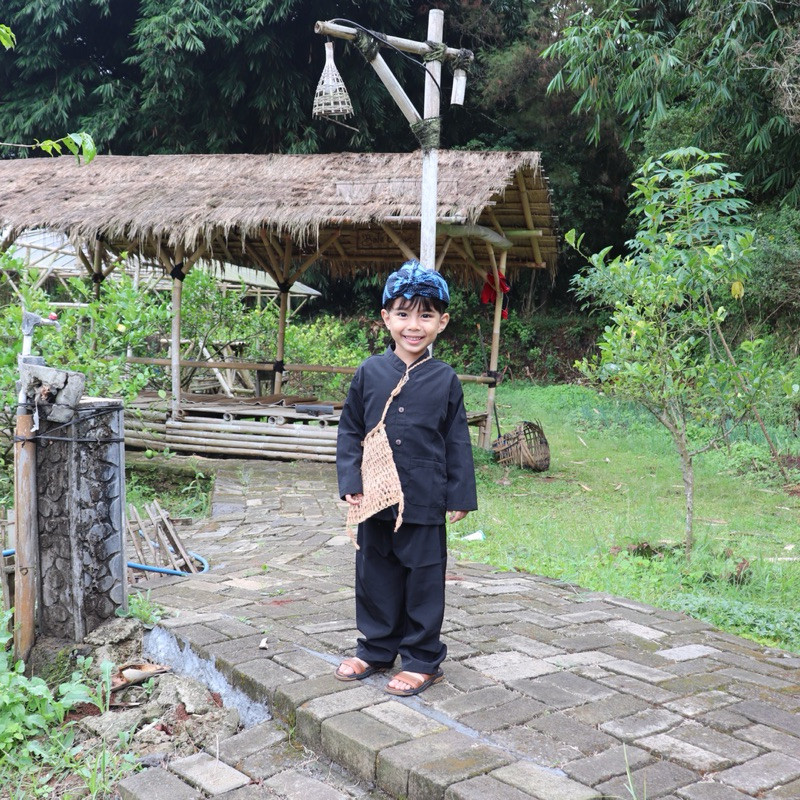 Jual FULLSET Baju Adat Baduy / Baju adat anak / setelan Baduy anak ...