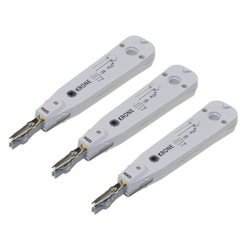 Jual 3PCS Portable KRONE LSA-Plus Punch Down Tool Kit With Sensor For ...