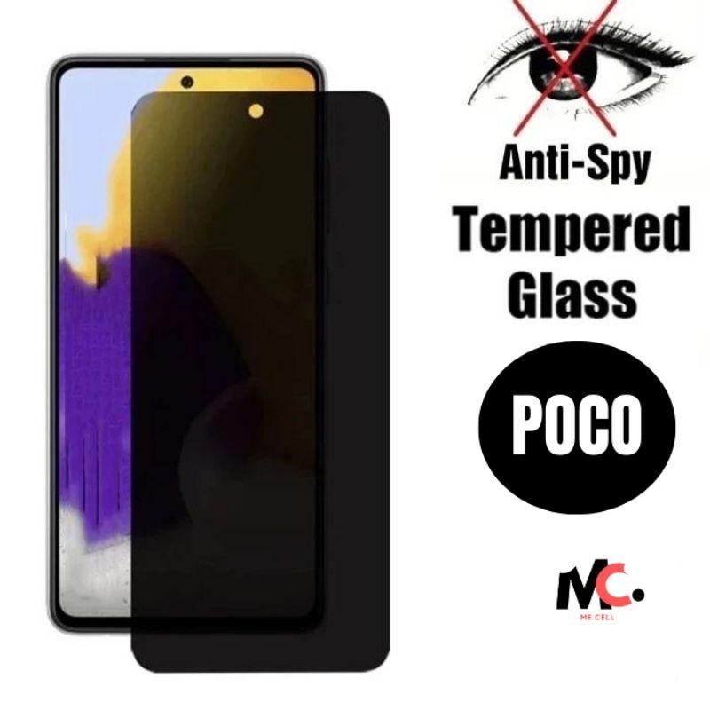 Jual Tg Full Anti Spy Xiaomi Poco M3 M3 Pro M4 M4 Pro M5 M5s M6 M6 Pro M2 M2 Pro Poco X6 X6 Pro ...
