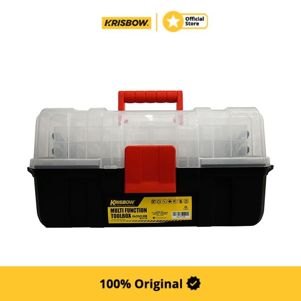 Jual Krisbow Multifunction Box Kotak Perkakas 45x22x21.3 cm | Shopee ...