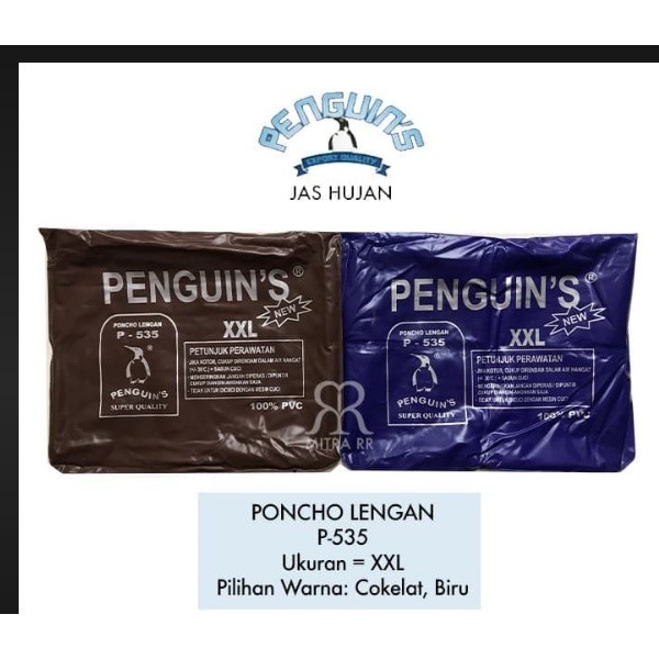 Jual Jas Hujan PENGUIN JAS HUJAN PONCHO 535 PENGUINS 333 Jaket Celana ...