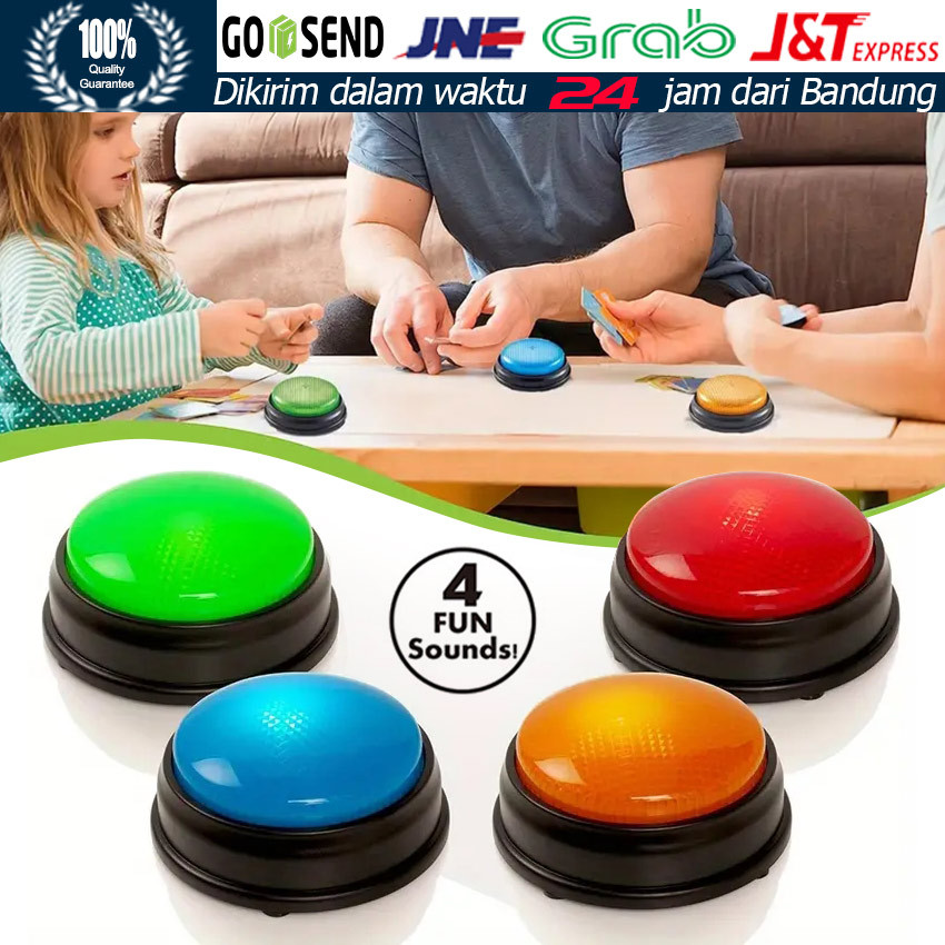 Jual 4 Bel/Set Kuis Learning Resources Lights Dan Sound Answer Buzzers ...