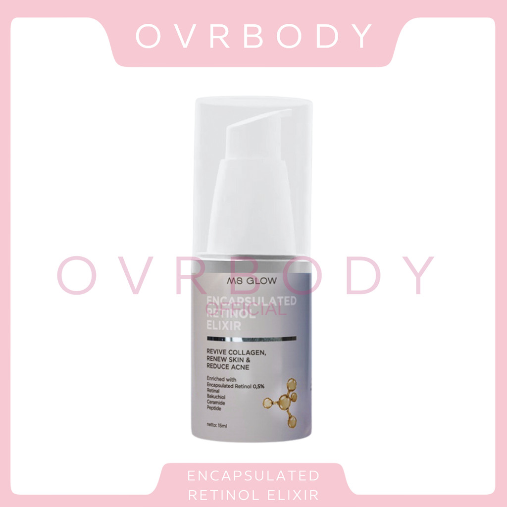 Jual ENCAPSULATED RETINOL ELIXIR SERUM MS GLOW | Shopee Indonesia
