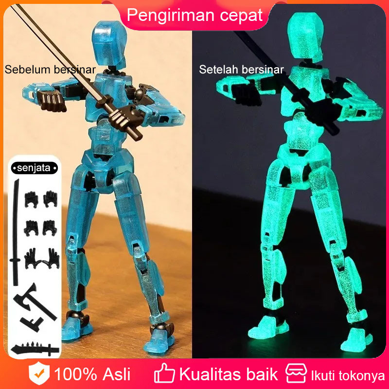 Jual Mainan Robot Toys Perakitan Robot Dekompresi Bergerak Multi(akan ...