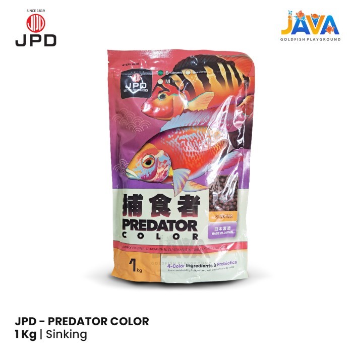 Jual JPD Predator Color Sinking 1 Kg - Size S 3mm | Shopee Indonesia