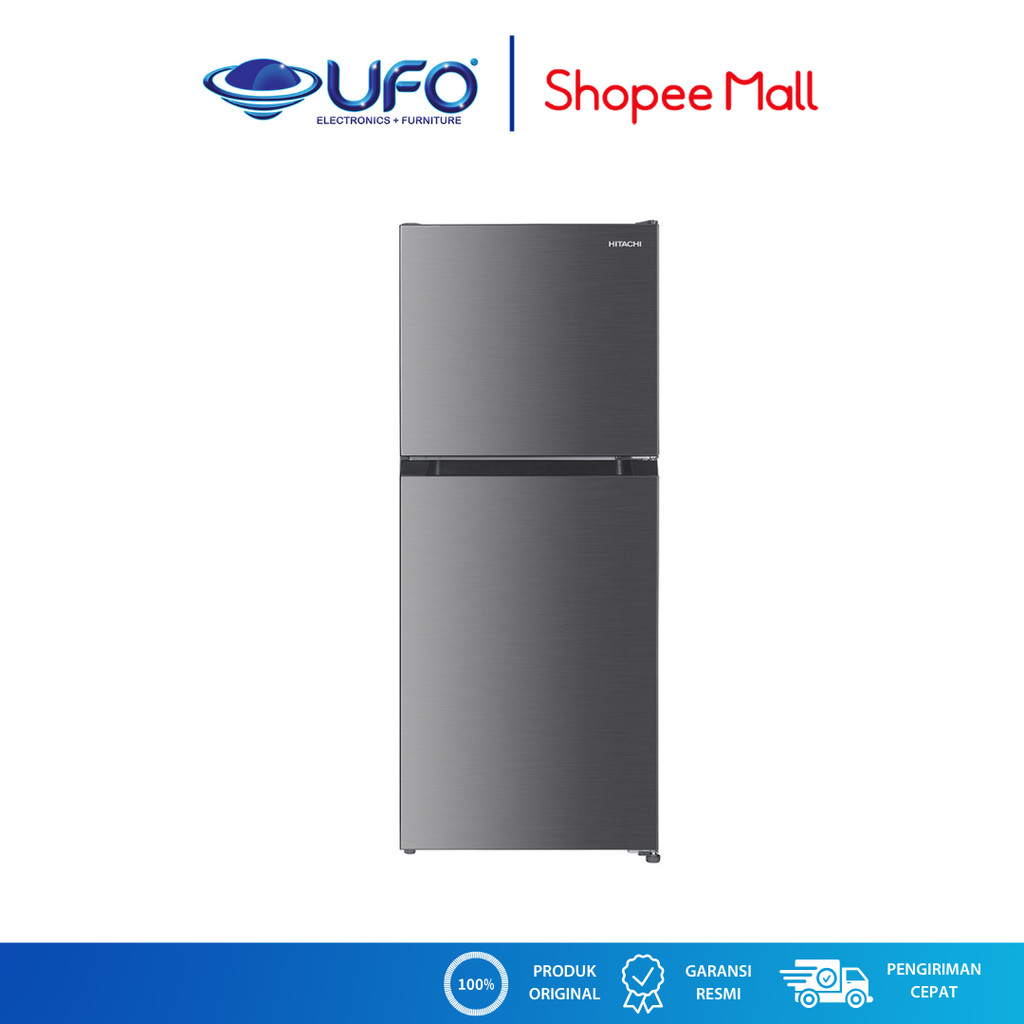 Jual Hitachi Kulkas 2 Pintu Kapasitas Inverter 198 Liter HRTN5198MXID | Shopee Indonesia