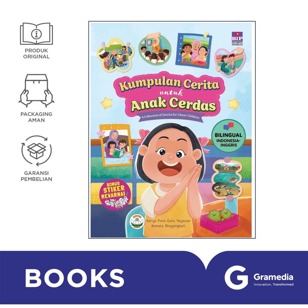 Jual Kumpulan Cerita untuk Anak Cerdas ( Guru Yayasan Kemala Bhayangkari ) | Shopee Indonesia