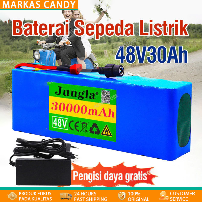 Jual UPS 48V 30Ah Lithium-ion Battery Free Charger 48V 30Ah 1000W 13S3P Battery 54.6V Lithium ...