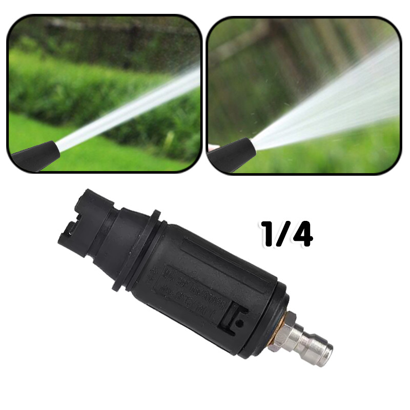Jual 1/4 High Pressure Spray Cleaner Nozzle Rotating Head Adjustable ...