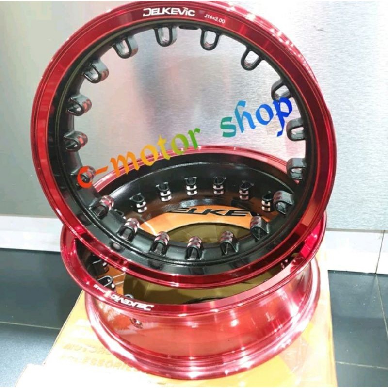 Jual Velg Delkevic Ring 14 Jari-Jari 300-450 Velg Racing Model Jari ...