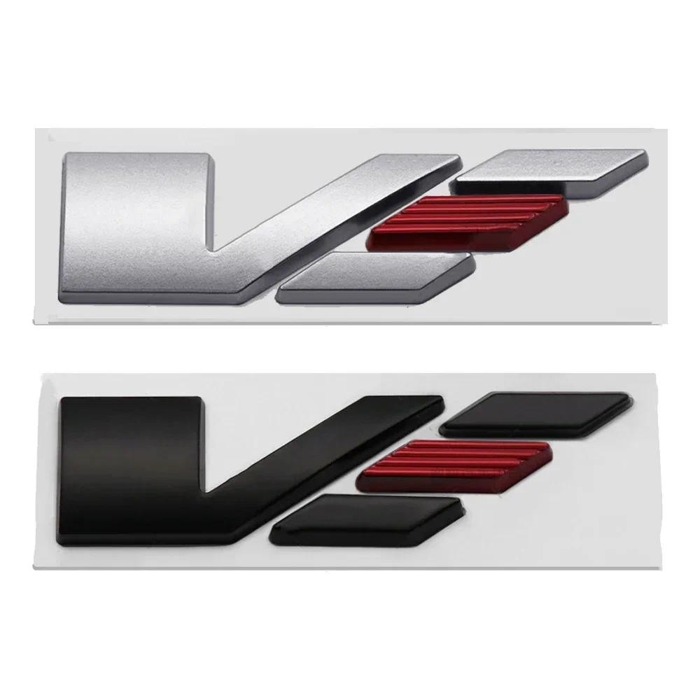 Jual Car Body Side Emblem Rear Trunk Sticker for V Logo Cadillac CTS ...