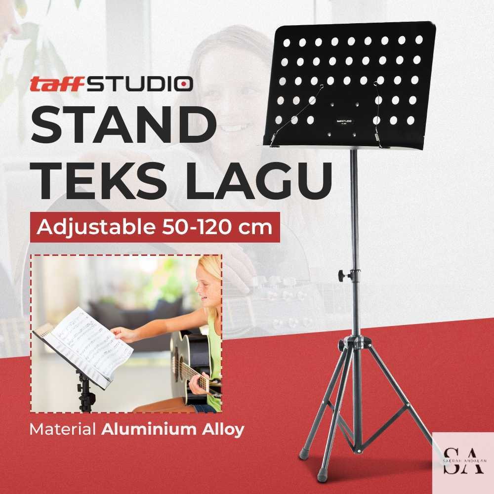 Jual Stand Teks Lagu Partitur Sheet Musik 180 Derajat Adjustable ...