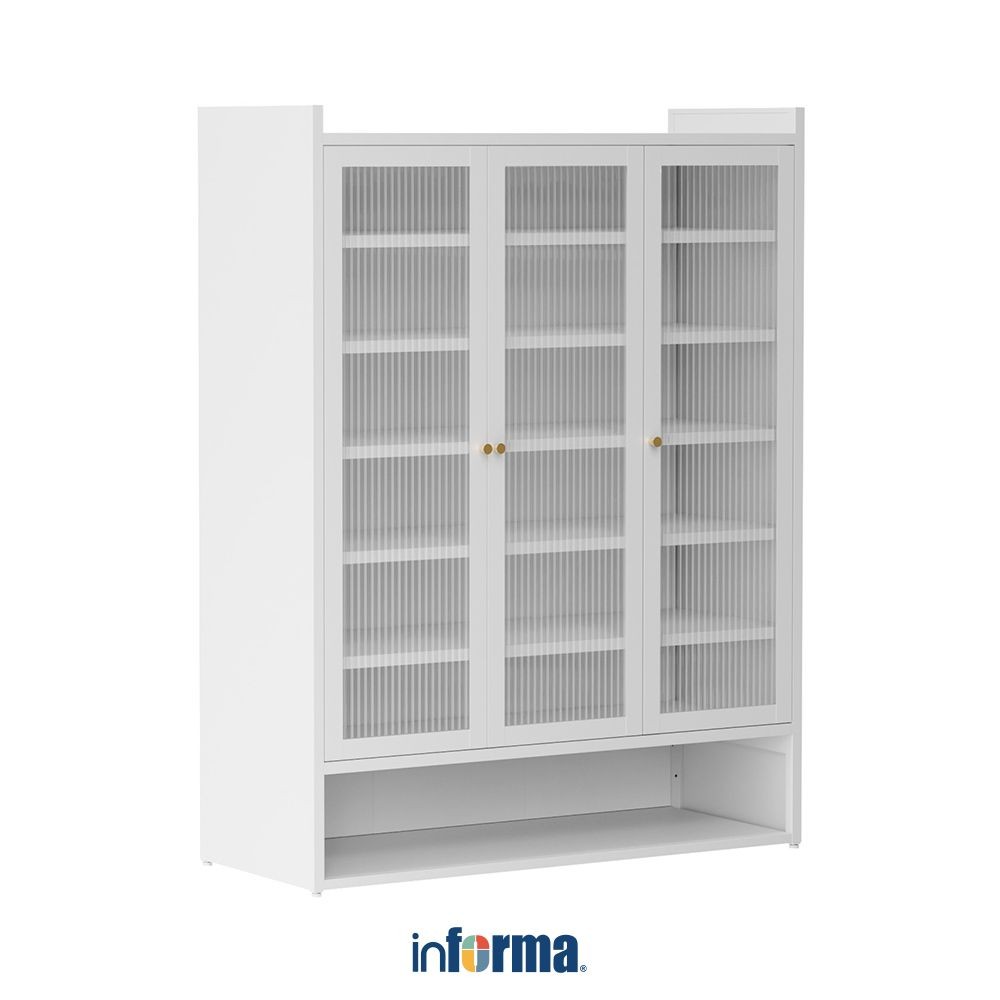 Jual Informa August Kabinet Sepatu 3 Pintu Organizer Sandal Dan Sepatu ...