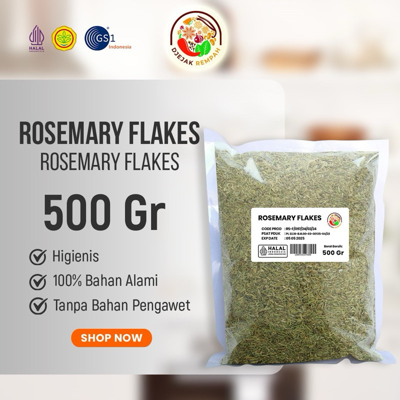 Jual Rosemary Flakes (Kemasan 100 Gr - 500gr ) | Shopee Indonesia