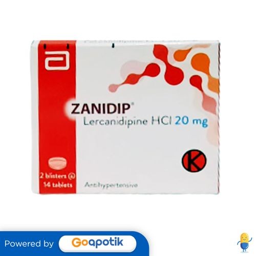 Jual Zanidip 20 Mg Box 28 Tablet | Shopee Indonesia