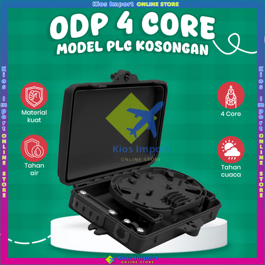 Jual odp 4 core Optical Dustribution Point 4 Core Model PLC Kosongan ...