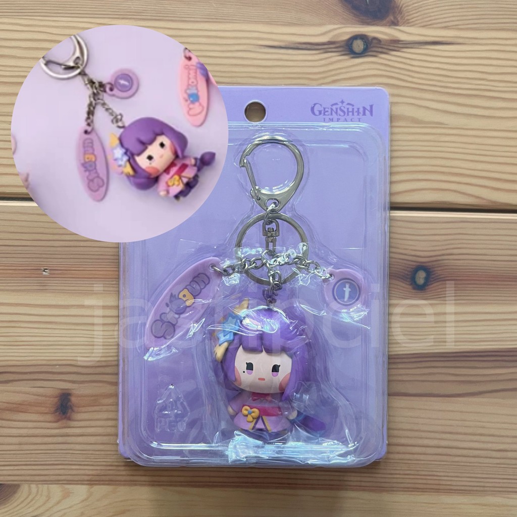 Jual LineFriends Genshin Minini Figure Keychain Shogun | Shopee Indonesia