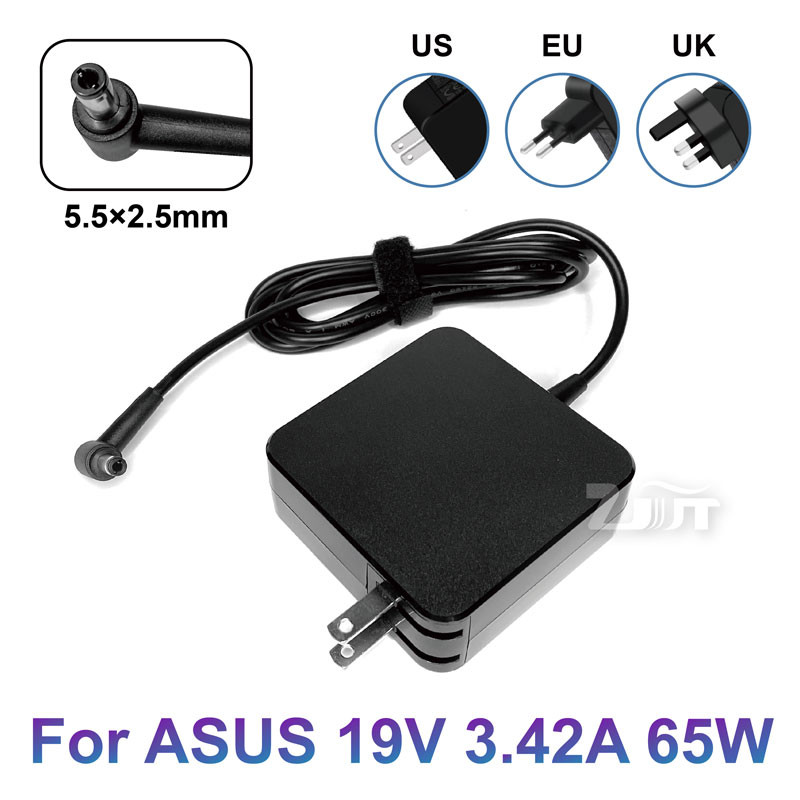 Jual 19V 3.42A 65W 5.5X2.5mm AC Laptop Power adapter arger For ASUS ...