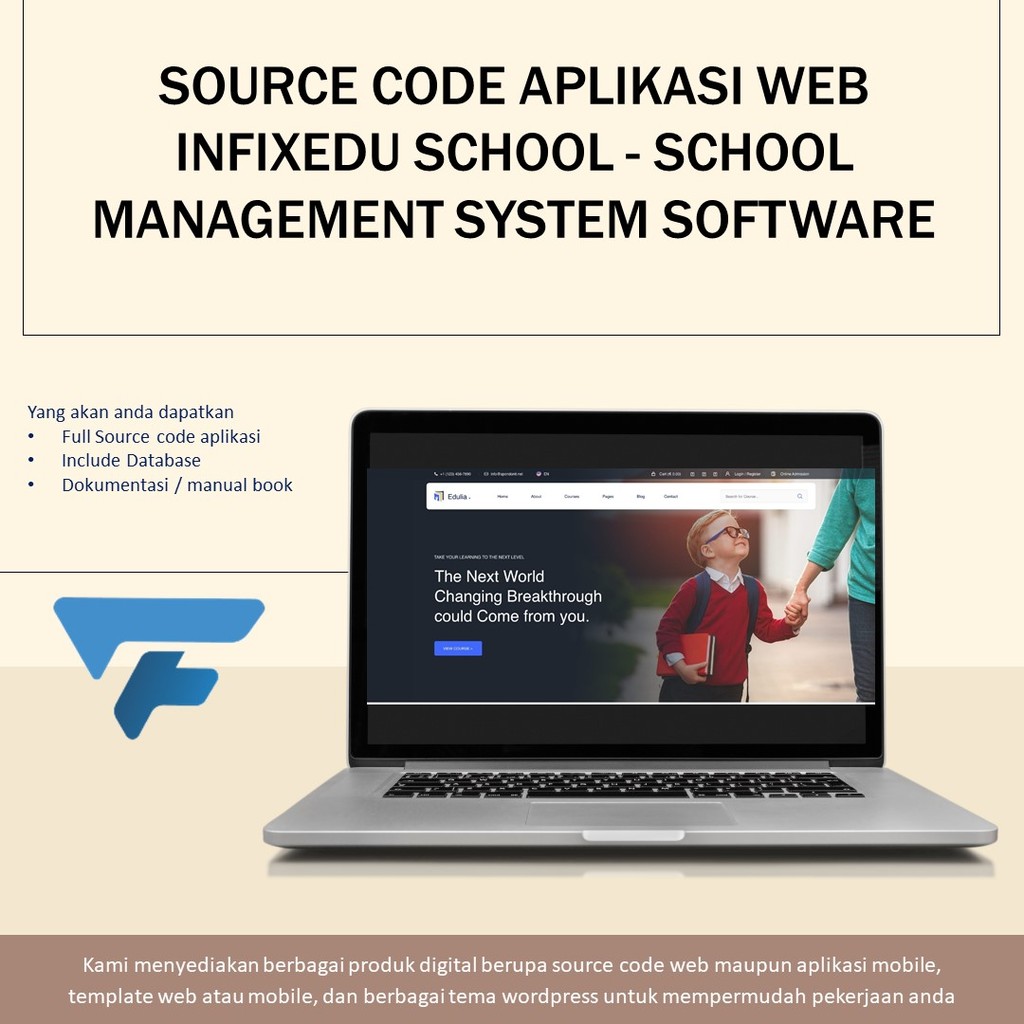 Jual SOURCE CODE APLIKASI WEB INFIXEDU SCHOOL - SCHOOL MANAGEMENT SYSTEM SOFTWARE | Shopee Indonesia