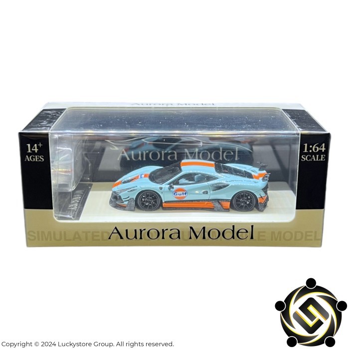 Jual Aurora Model 1:64 Mansory Ferrari F8XX Tributo Gulf Carbon Parts ...