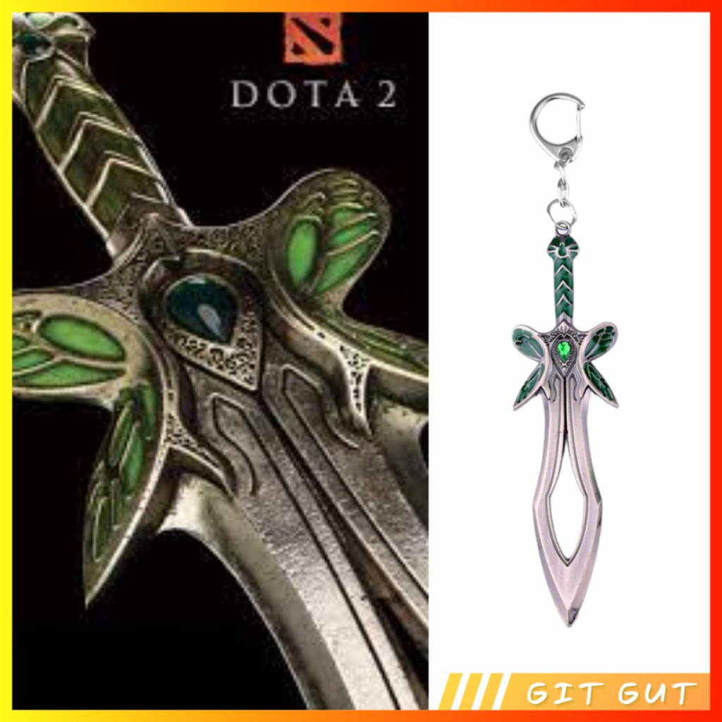 Jual Keychain Gantungan Kunci DOTA 2 Butterfly Sword | Shopee Indonesia