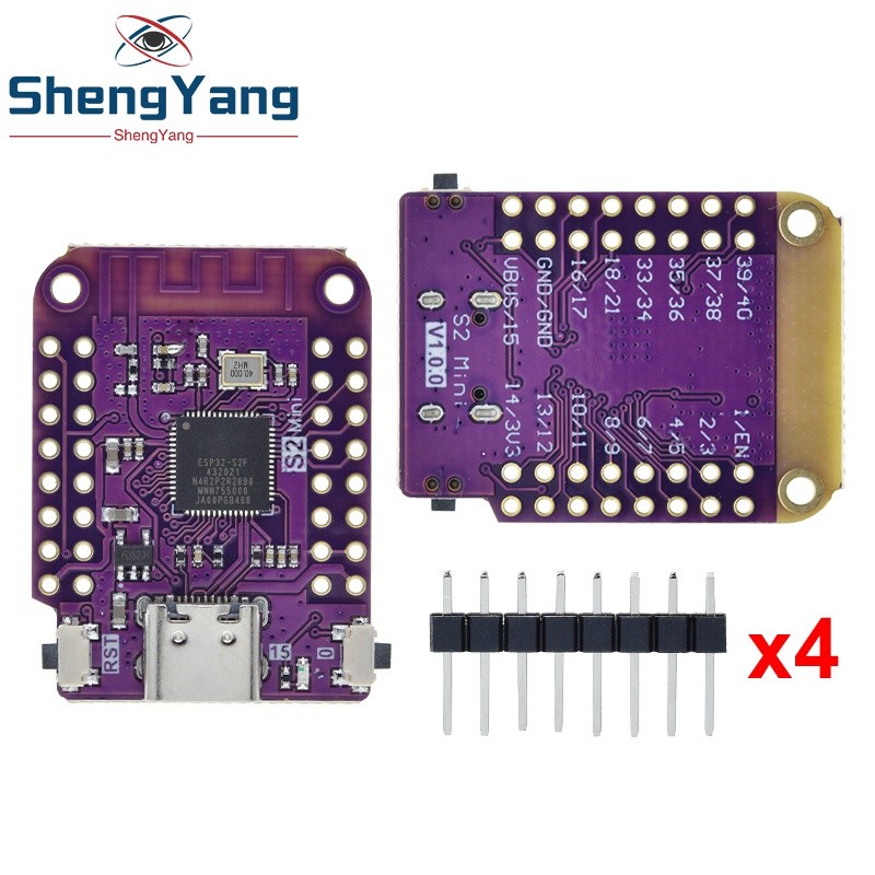 Jual TZT ESP32 S2 Mini WIFI Board Based ESP32-S2FN4R2 ESP32-S2 4MB FLASH 2MB PSRAM MicroPython ...