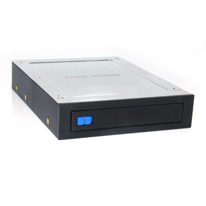 Jual 2.5 Inch to 3.5 Inch Internal Floppy Bay SATA III 6Gbps Tray-LESS ...