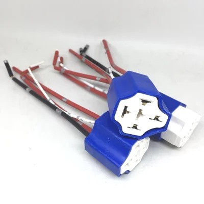 Jual Soket Relay 4 Kaki Keramik Anti Panas Biru Bulat 12v 12volt 80A 4 ...