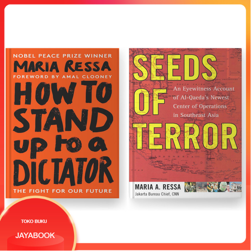 Jual Maria Ressa 3 Books Collection (How to Stand Up To A Dictator ...