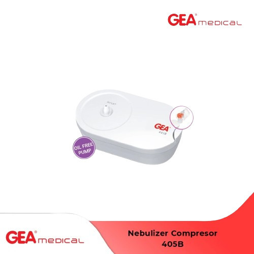 Jual Gea Yuwell Nebulizer Air Compressor 405B / Alat Nebul Terapi Uap ...